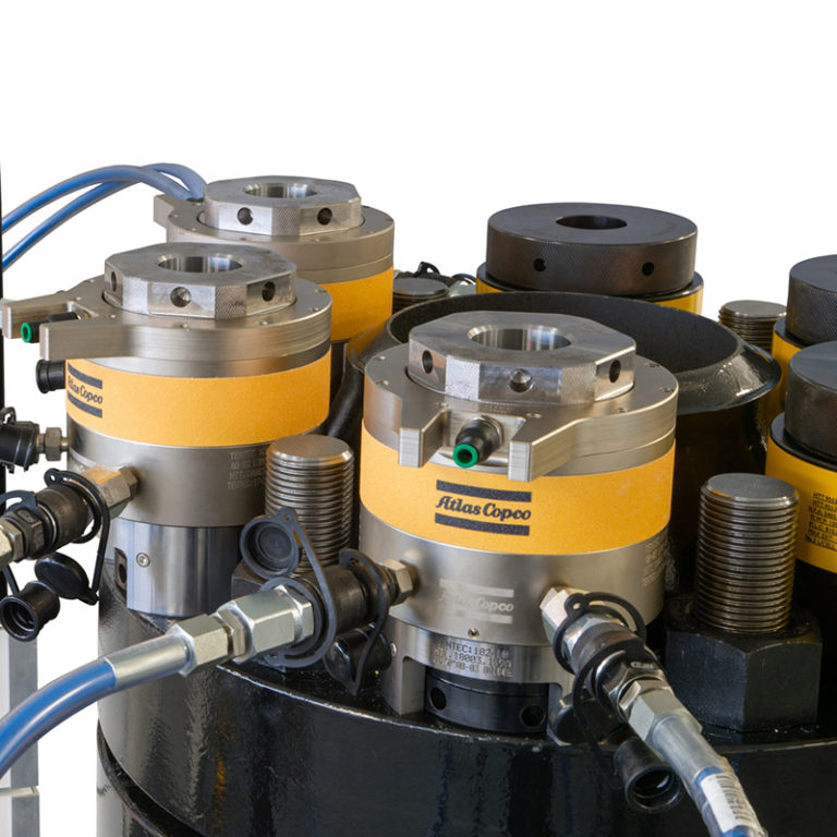 Atlas Copco Airbac Bolt Tensioners Topside – Torque Solutions